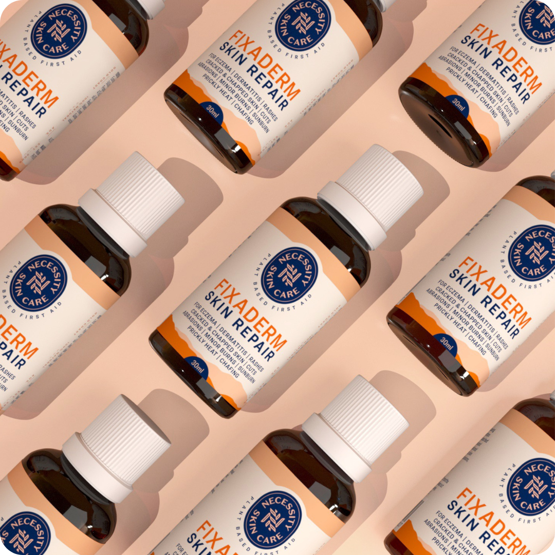 Before and After - Fixaderm for Insect Bites – Necessity Natural Skin Care